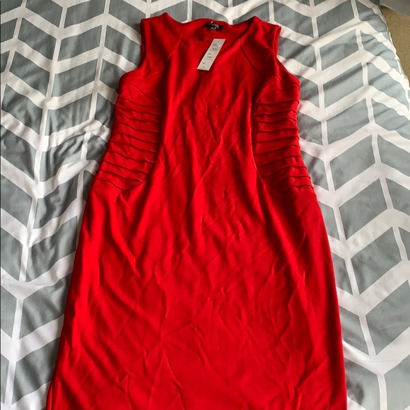 Spense | Dresses | Knee Length Red Dress | Poshmark